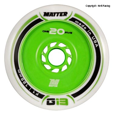 Matter G13 Green 125mm Outdoor Wheels