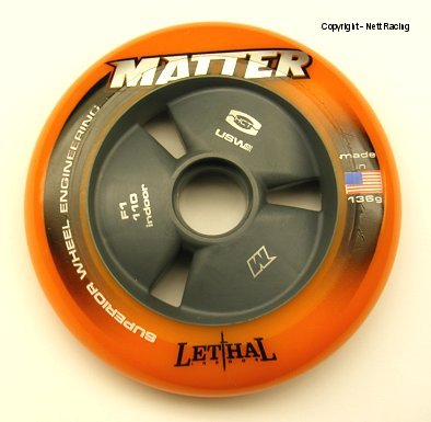 Matter Lethal Orange Indoor Wheel