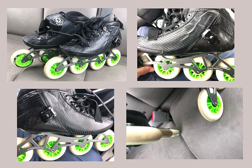 Used Inline Speed Skates