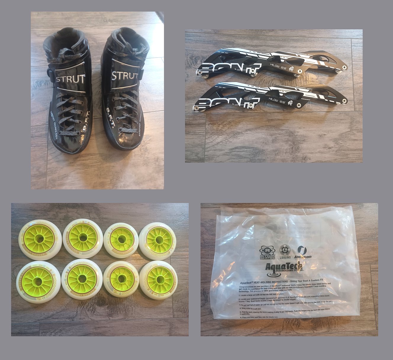 Used Inline Speed Skates